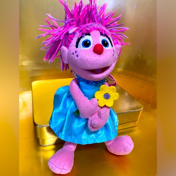 Sesame Street | Toys | Sesame Street 29 Gund Abby Cadabby Plush Holding Yellow Flower 11 | Poshmark